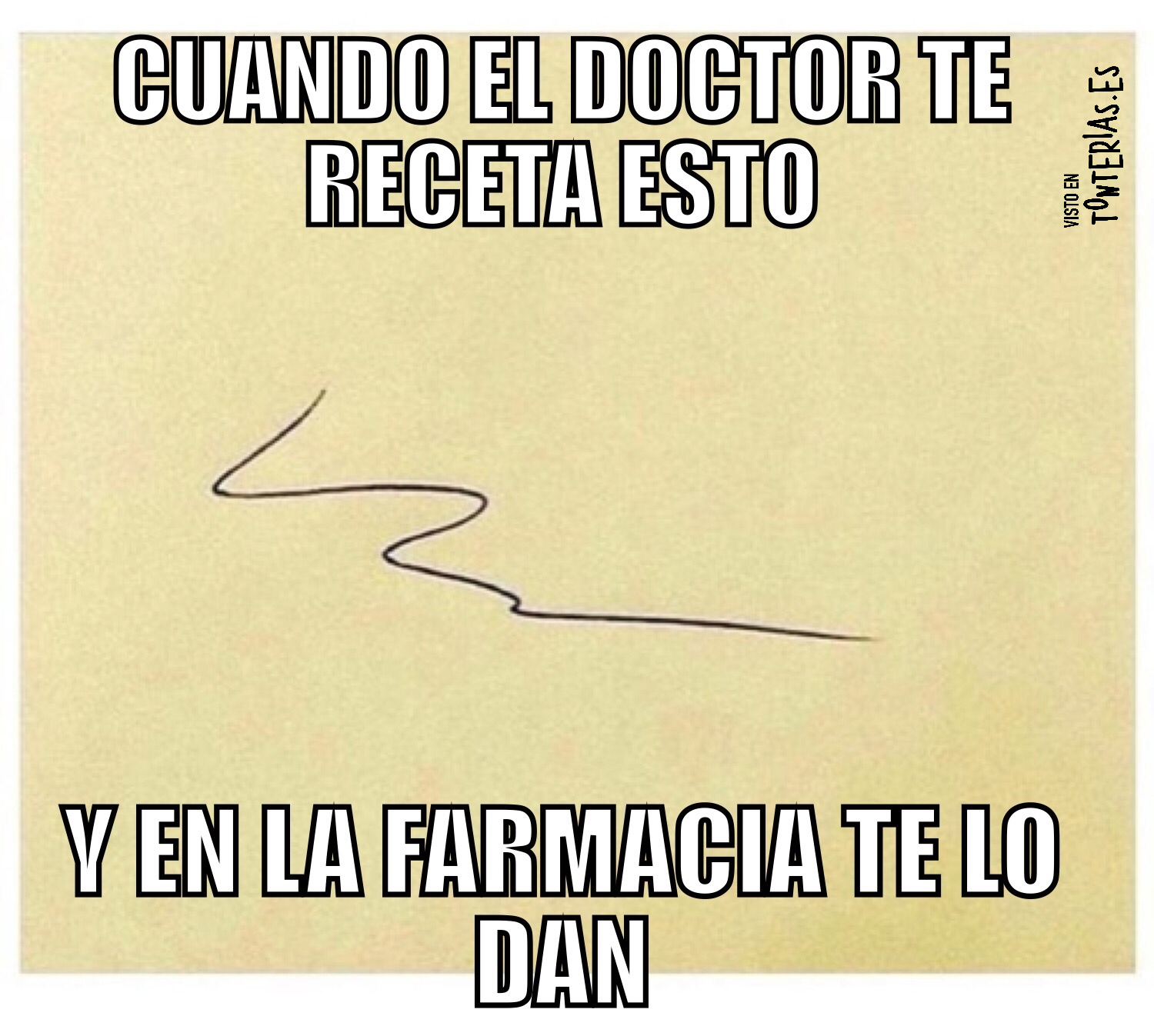 Cuando el doctor te receta esto y en la farmacia te lo dan - Tonterias.es